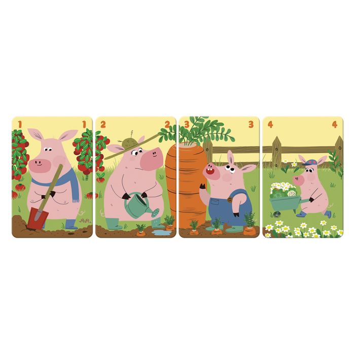 Juego de 7 familias - Family Farm - Mamalui