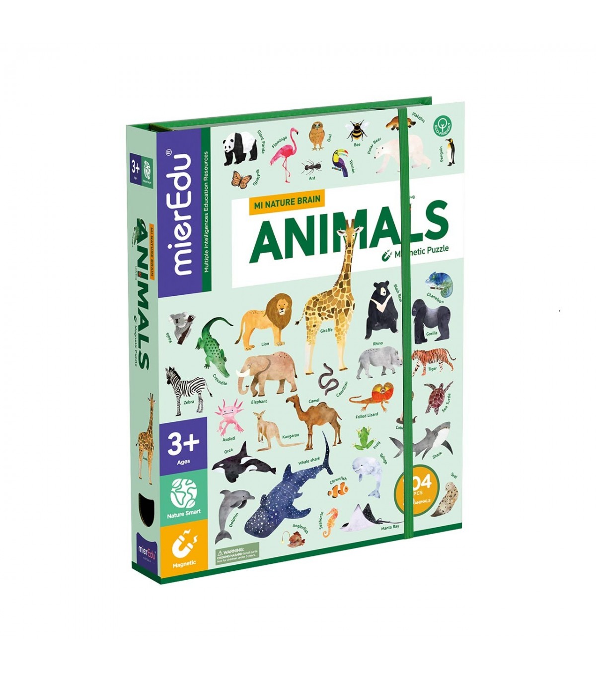 Puzzle educativo: Los Animales - Mamalui